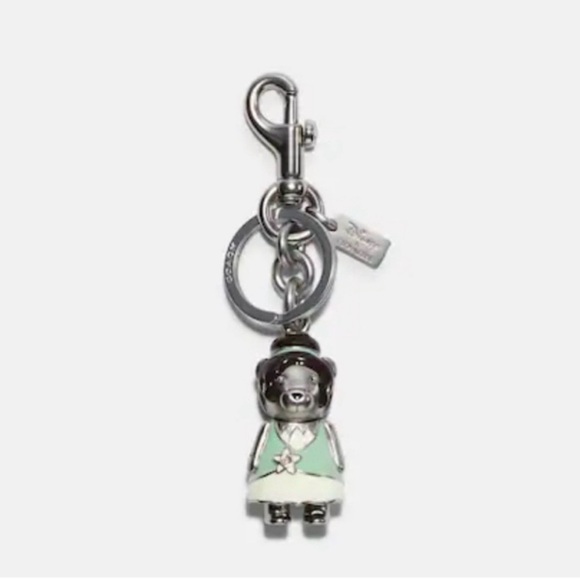 Coach | Bags | Coach X Disney Princess Tiana Bear Bag Charm Keychain ...